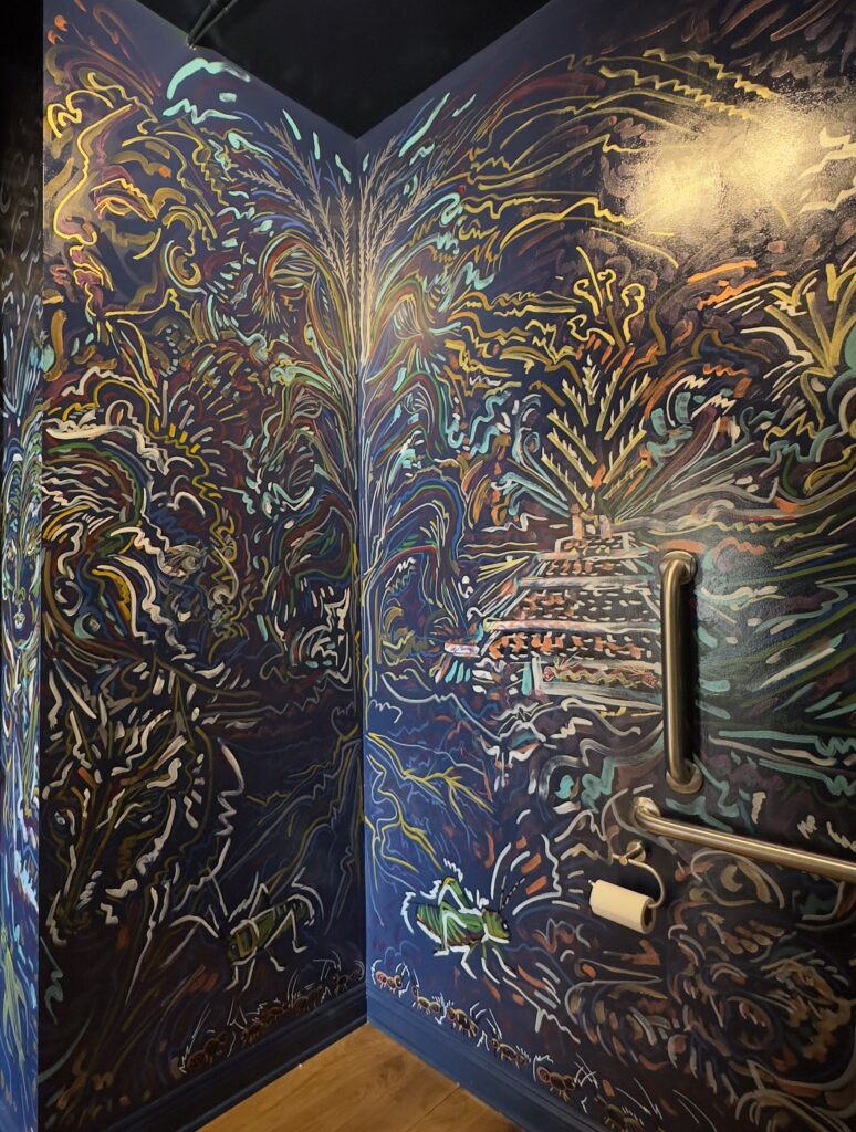 New Mural For A New Restaurant - Oro! - Jimmy Longoria