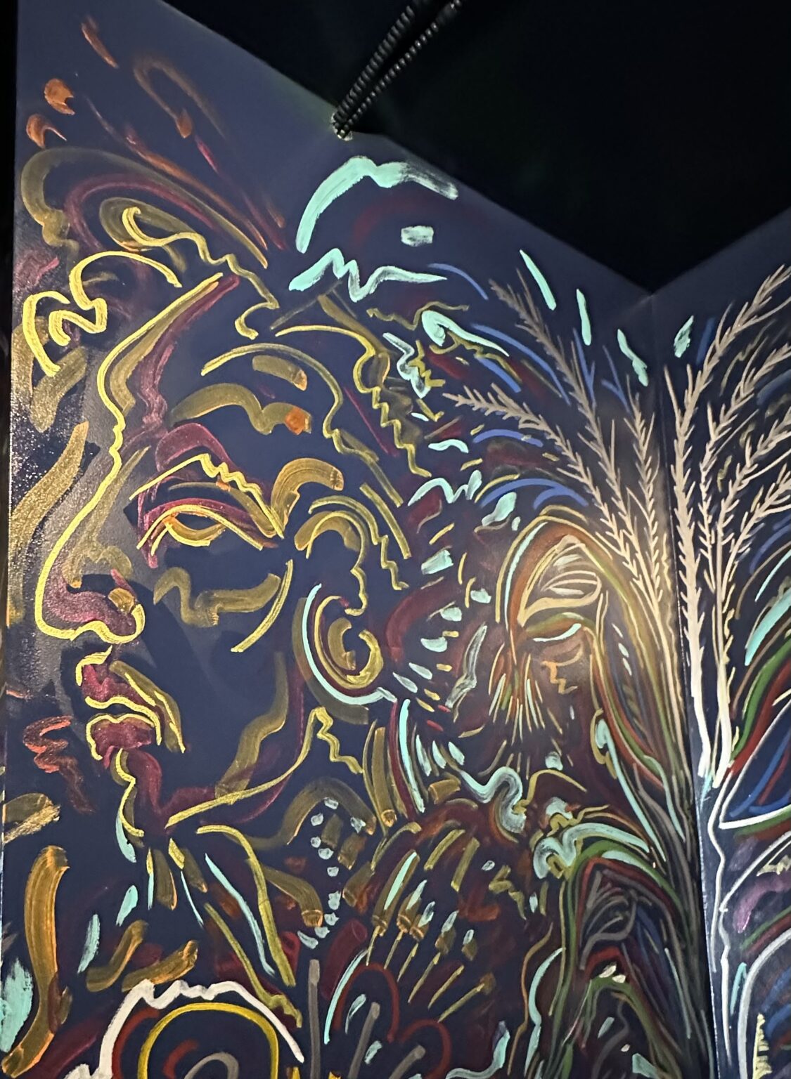New Mural For A New Restaurant - Oro! - Jimmy Longoria
